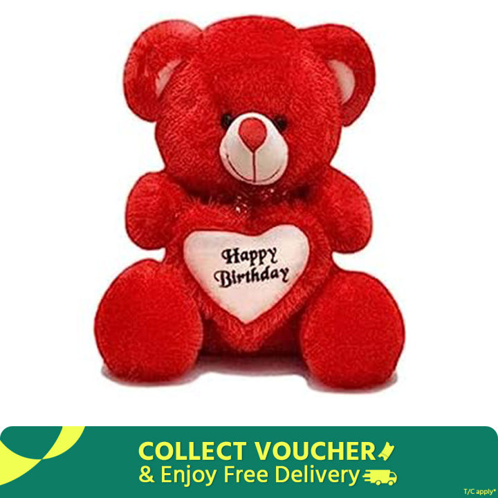 1 Feet Woolen Teddy Bear Soft Doll-Happy Birthday To You - Toy - Toy ...