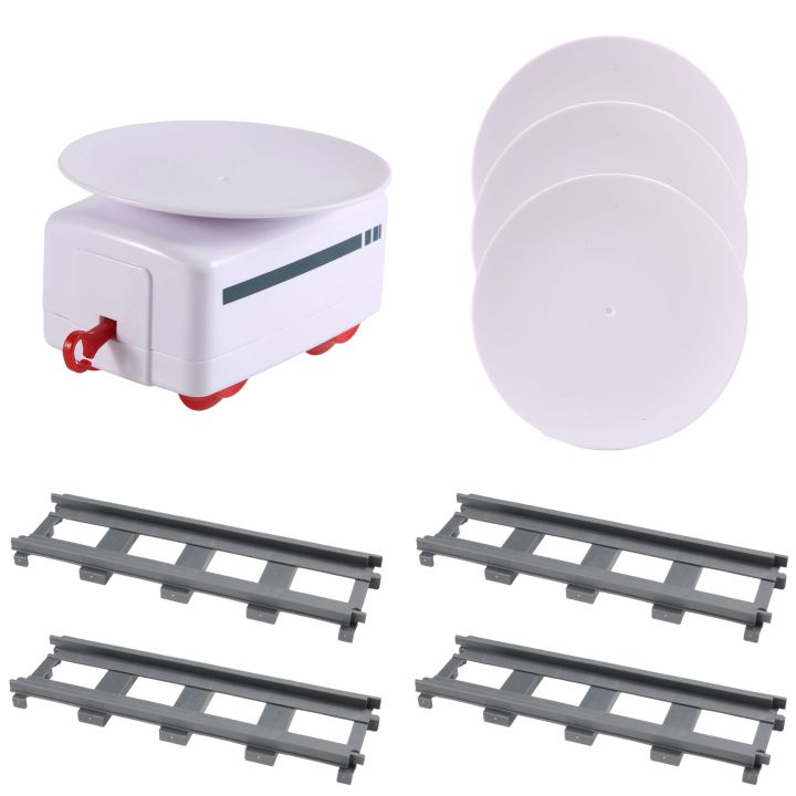 Sushi Train Rotary Sushi Toy Track Conveyor Belt Rotating Table Kid ...