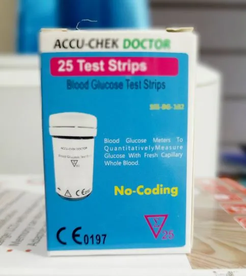 Accu Chek Doctor Test Strips 50 pcs for Glucose Meter | Daraz.com.bd