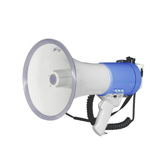 Hand Mike Phone 25W Megaphone with Built-in Siren | Daraz.com.bd