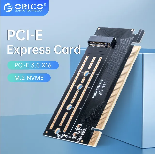 ORICO PSM2-X16 PCI-E Express M.2 M-key Interface SSD M.2 NVME to PCI-E ...