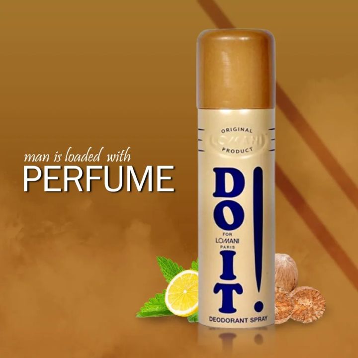 International France product Body spray Do It LOMANI PARIS used for ...
