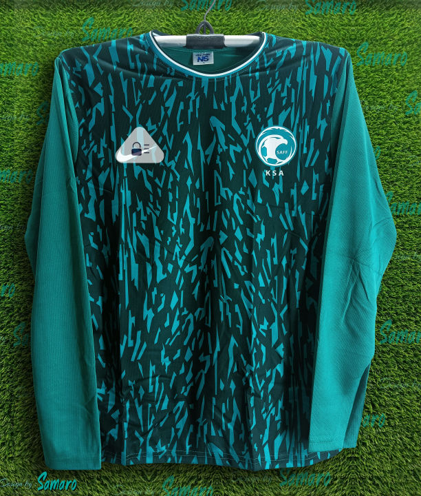 Saudi Arabia Football Jersey - Full Sleeve Jersey For Man - Saudi ...