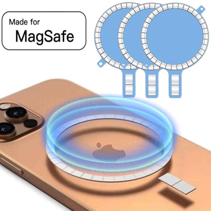1/3Pcs Strong Magnetic Ring Sticker for Magsafe Adapter Ring Magnetic ...