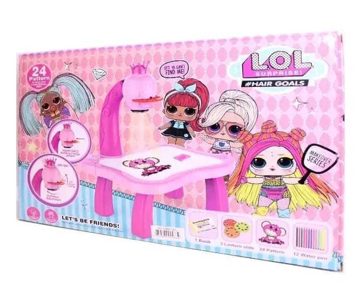LOL Surprise 3 in 1 Kids Projector Desk | Daraz.com.bd
