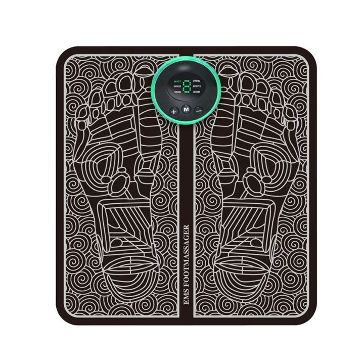 EMS Foot Massage Mat Automatic Electric Physiotherapy Tens Massager ...