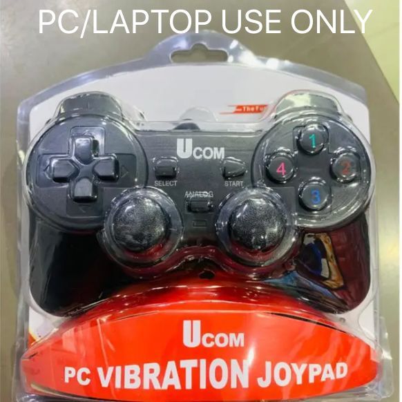 UCOM PC VIBRATION JOYPADE GAME PAD CONTROLLER FOR PC/LAPTOP (MOBILE NOT ...