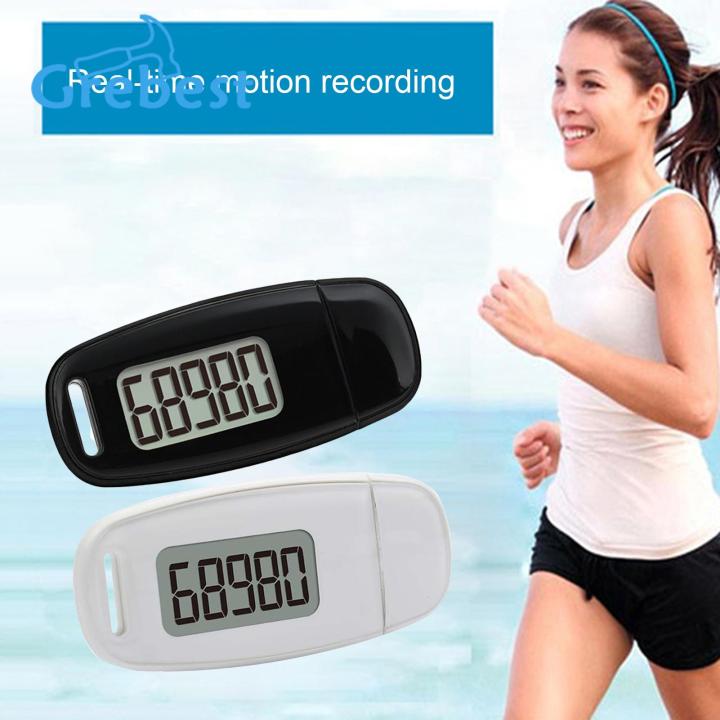Compact Pedometer Stay Active with Rechargeable 3d Pedometer Accurate ...