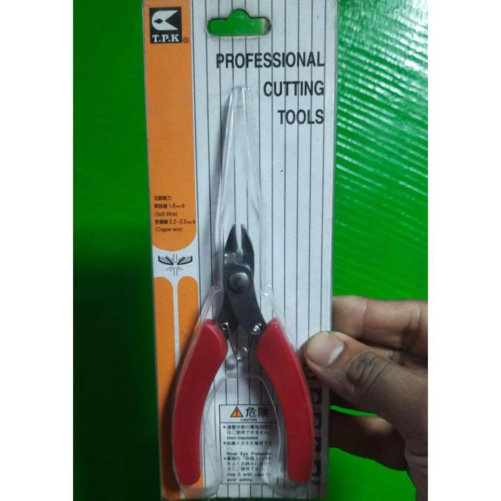 Wire Cutter, 6 Inch/ Precision Diagonal Cutting Pliers/ cable tai ...