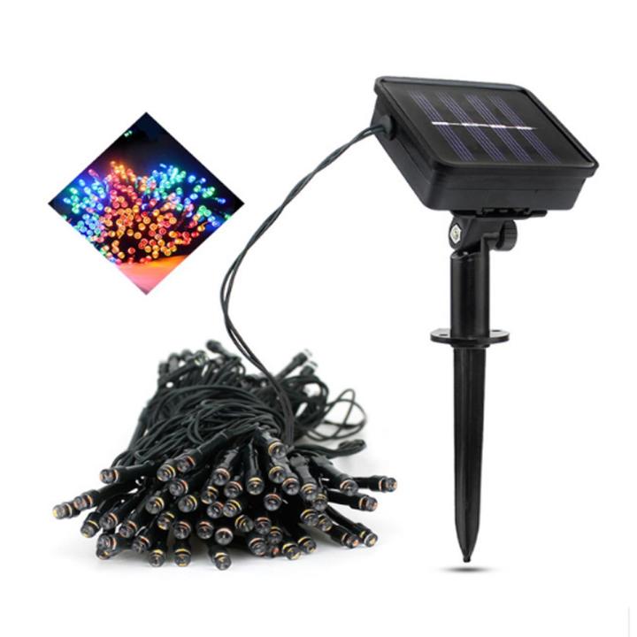 Oasismall 14M 100LED Solar Powered Fairy Lights Outdoor Waterproof Led ...