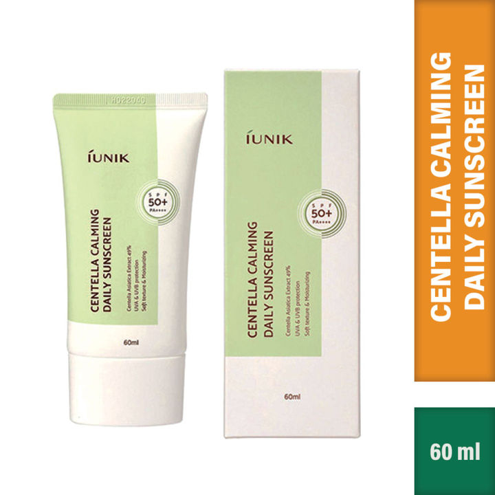 iUNIK Centella Calming Daily Sunscreen SPF 50+ PA++++ 60 ml | Daraz.com.bd