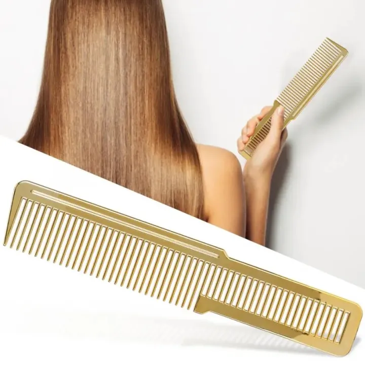 【3C VictoryEagle】Eco-friendly Comb Professional Non-slip Handle Gold ...
