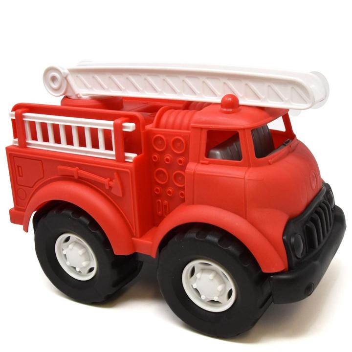 Big Plastic Toy Fire Truck for Toddlers Boys and Girls Fireman Engine ...