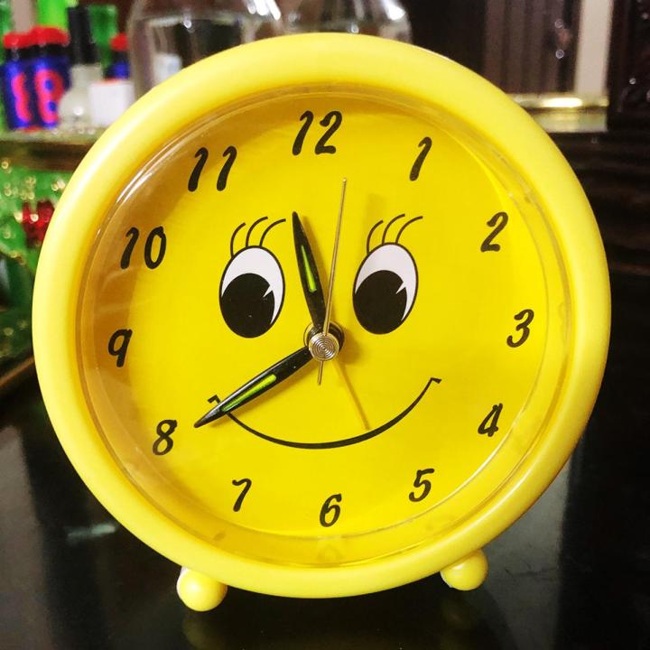 Emoji Smile New Table Alarm Clock - Clock | Daraz.com.bd