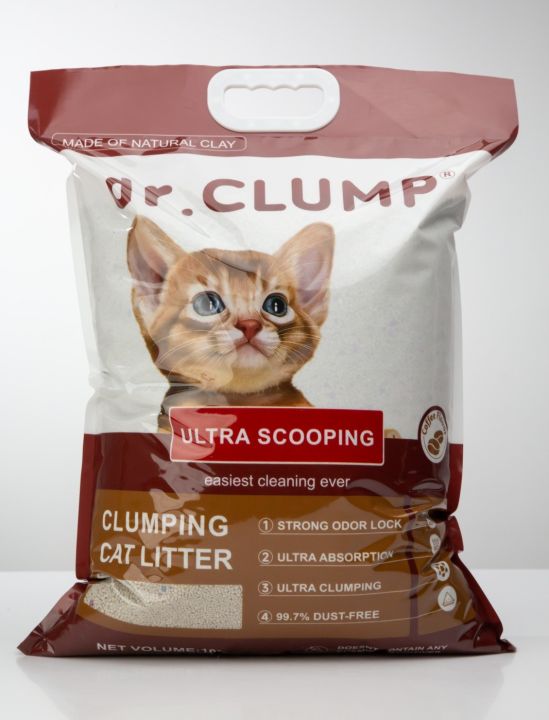 Dr. Clump Clumping Cat Litter Coffee Flavor 10 Ltr | Daraz.com.bd