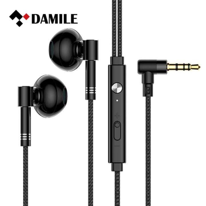 Earphone 3.5mm Metal Earphone Earphone with Mic for Android Headset ...