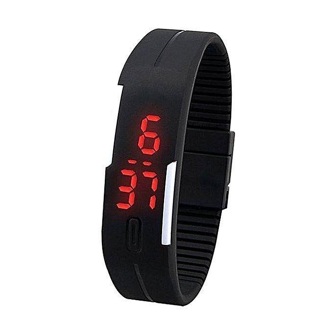 Black Digital Watch For Men | Daraz.com.bd