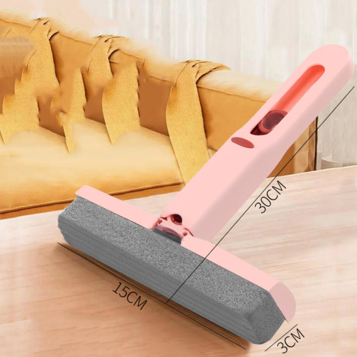 Sponge Mop With Handle Compact Kitchen Mop Mini Absorbent Mop Handheld ...