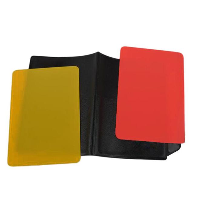 Referee Cards Volleyball Football Sport Wallet Score Notebook Pencil ...