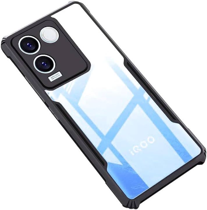 For Vivo T2 Pro 5G / S17e 5G Transparent bumper Back Cover Xundd Hard ...