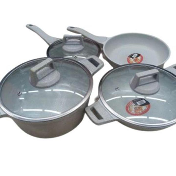 Kiam 7 pec Die-casting cookware | Daraz.com.bd