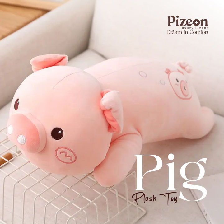20" Pig Throwing Dolls | Medium Plush Stuffed Animals | Giant Throwing ...