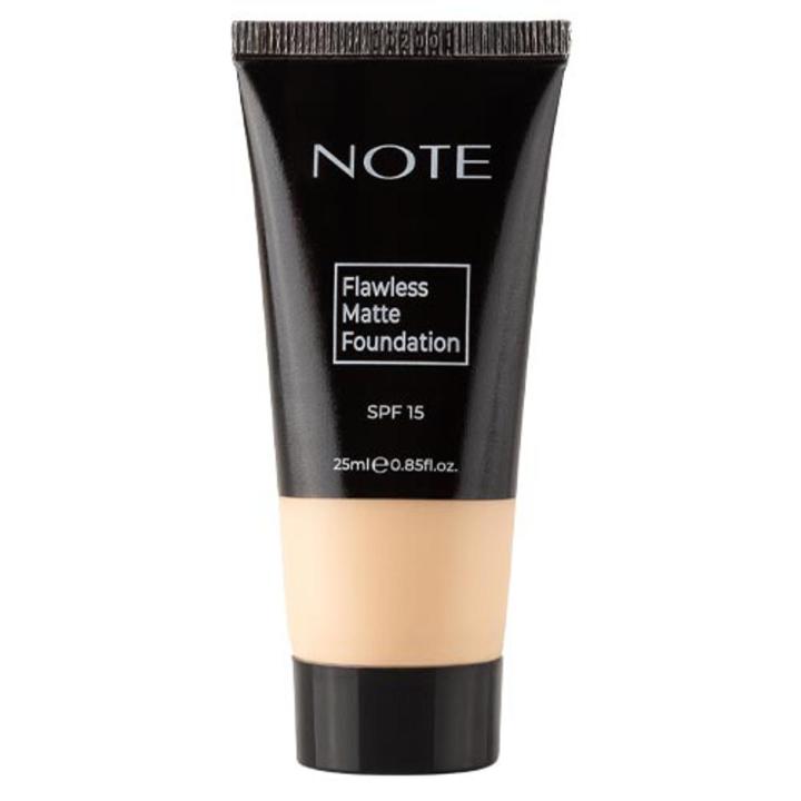NOTE FLAWLESS MATTE FOUNDATION 02 | Daraz.com.bd