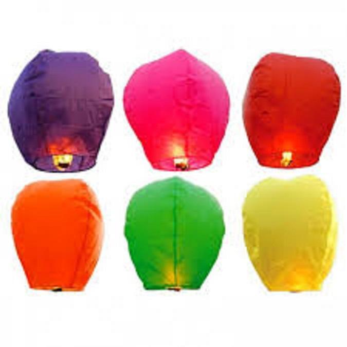 Exclusive Fanush Sky Lanterns 5 pcs | Daraz.com.bd