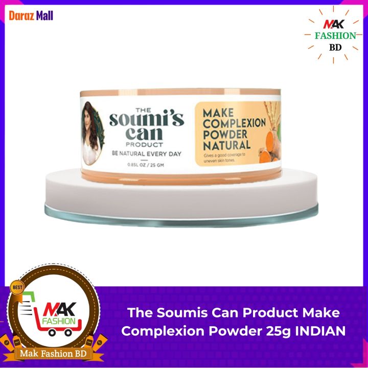 The Soumi's Can Product Make Complexion Powder Natural 25gm INDIAN ...