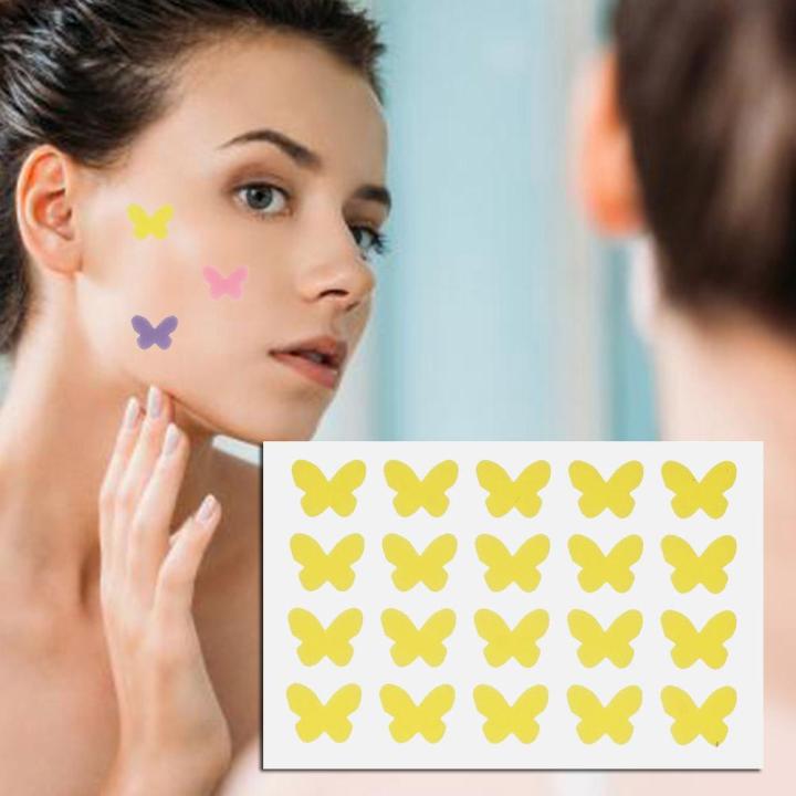 Butterfly Colorful Star Acne Removal Pimple Patch Pimple Concealer Skin ...