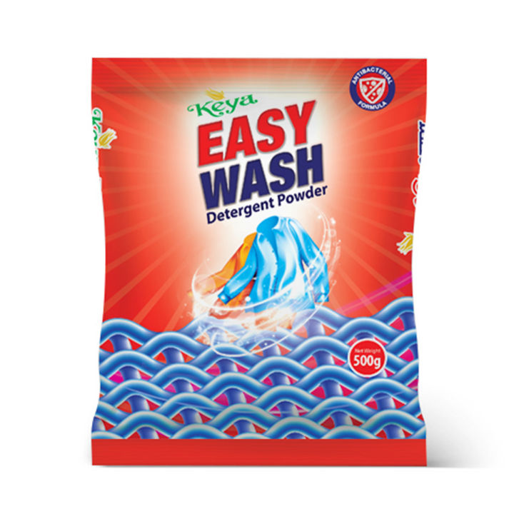 Keya Easy Wash Detergent Powder - 500gm | Daraz.com.bd