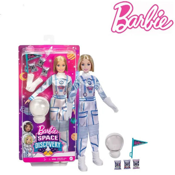 Barbie Space Discovery Astronaut Doll And Accessories Playset-GTW30 ...