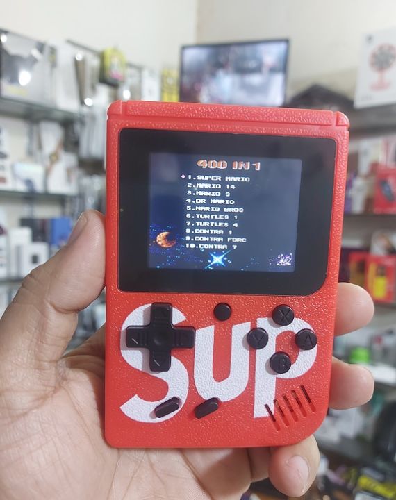 SUP Game Box 400 in 1 Kids Game Player 400 Game | Daraz.com.bd