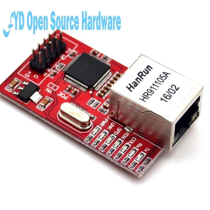 【happy one】Mini W5100 LAN Ethernet Shield Network Board Module R3 W5100 ...