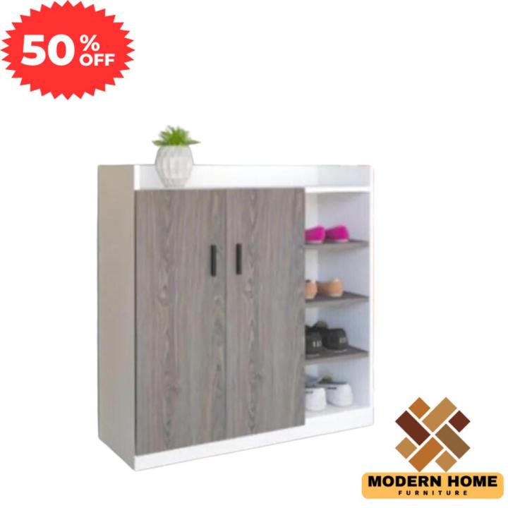 Modern Home Furniture Shoe Rack with Cover Shoe Shelf Laminated Board ...