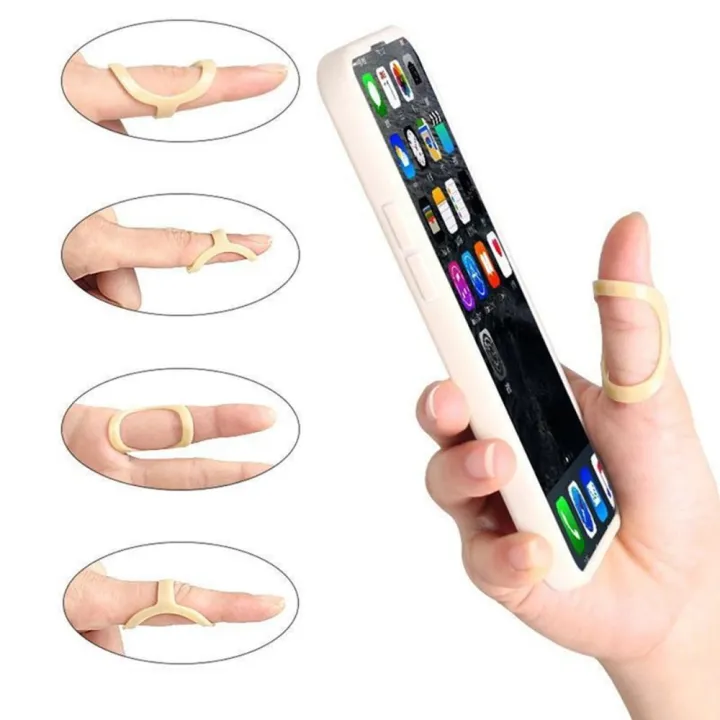 Bend of Finger Joint Fixator Ring Sleeve Oval Finger Splint Finger Cuff ...