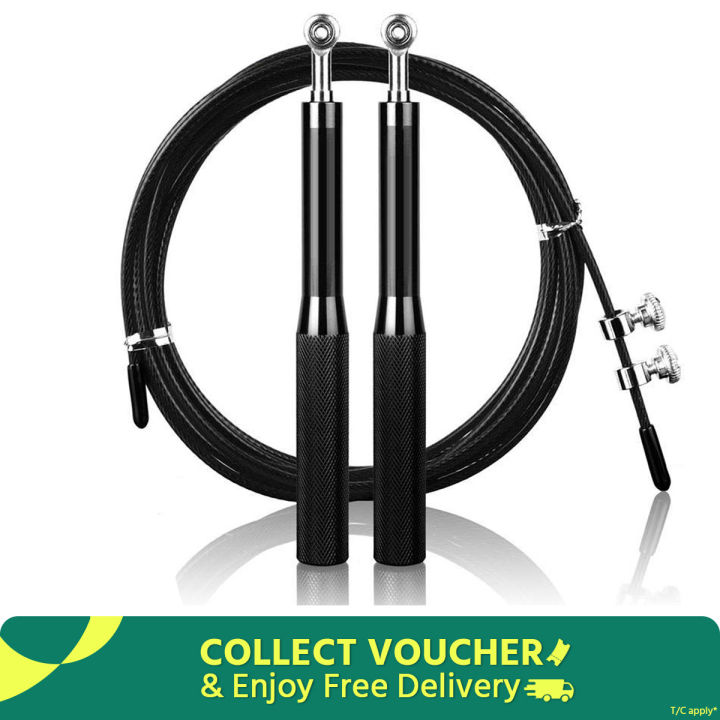 Yoomee Speed Jump Rope with Anti Slip Handles-Adjustable-Speed Ball ...