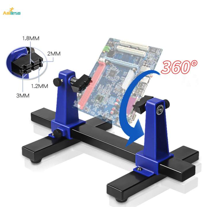 PCB Holder for Clamping PCB Soldering Assembly Stand Circuit Board ...