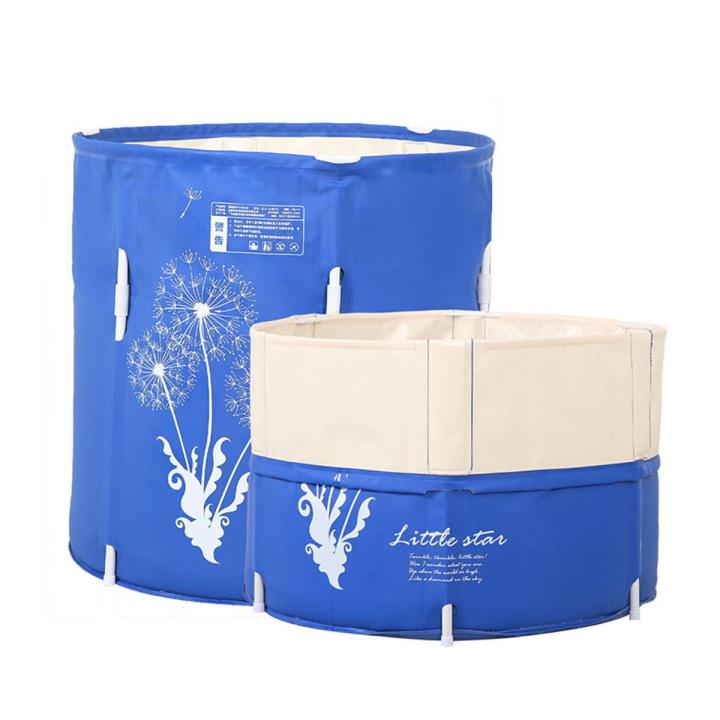 Handily [70X70cm] Adult Baby Folding Inflatable Bathtub Swimming Pools ...