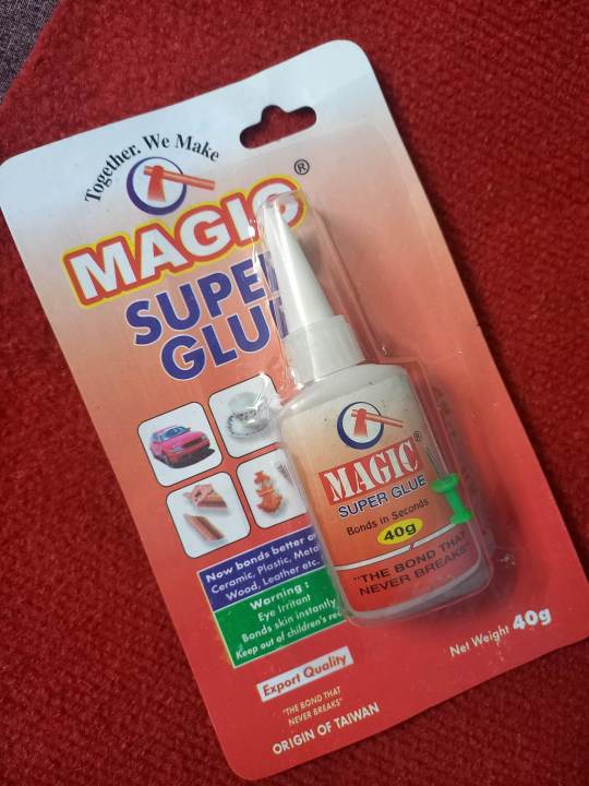 Super Glue 40gm Magic Glue 40gm Adhesives For Joint - 302029351 | Daraz ...