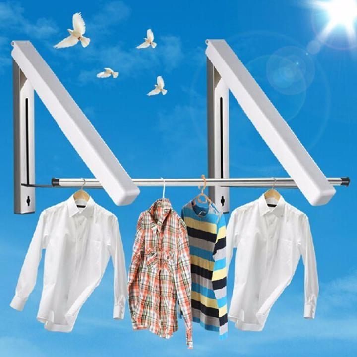Retractable dryer creative Laundry folding clothes rack magic hangers ...