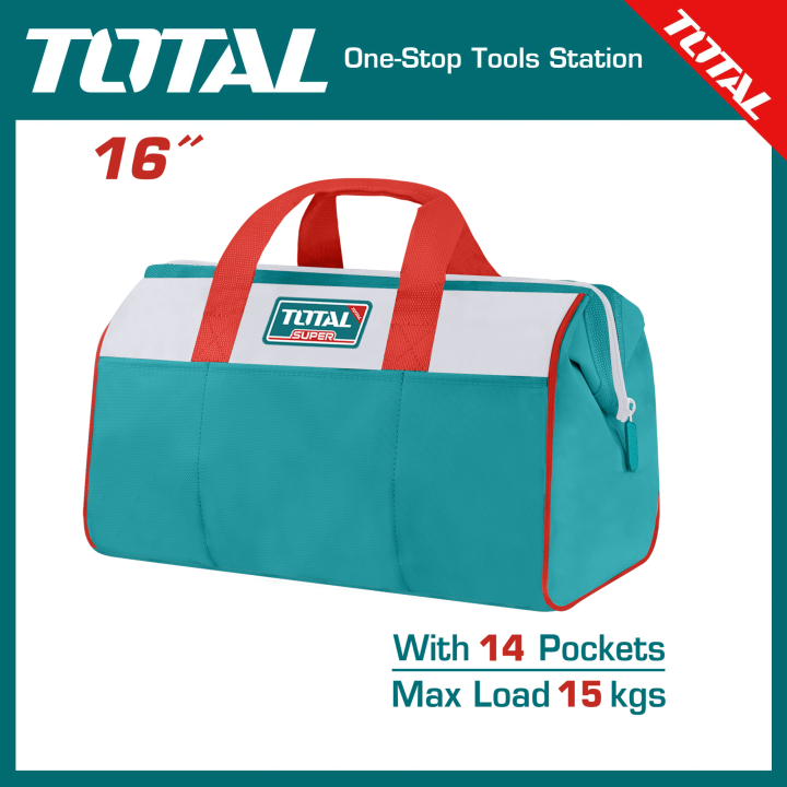 TOTAL Tools Bag (size 16'') THT261625 | Daraz.com.bd