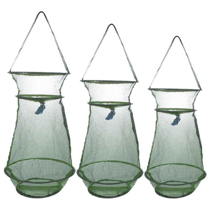 Portable Round Foldable Lobster Storage Cage Collapsible Fish ...