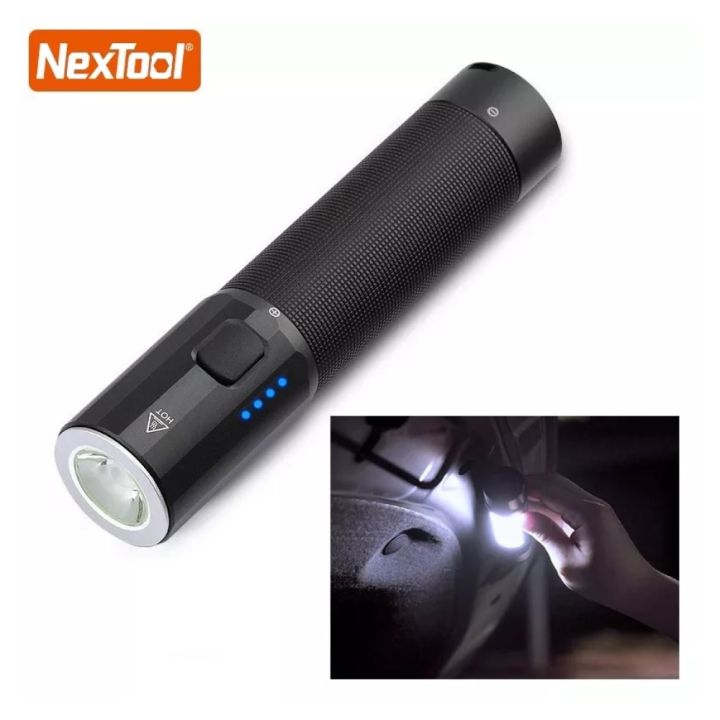 Xiaomi NexTool Outdoor Strong Light Straight Flashlight 200 Lumens ...