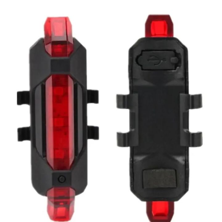 USB Rechargeable Back Light - Red - Cycle Light | Daraz.com.bd