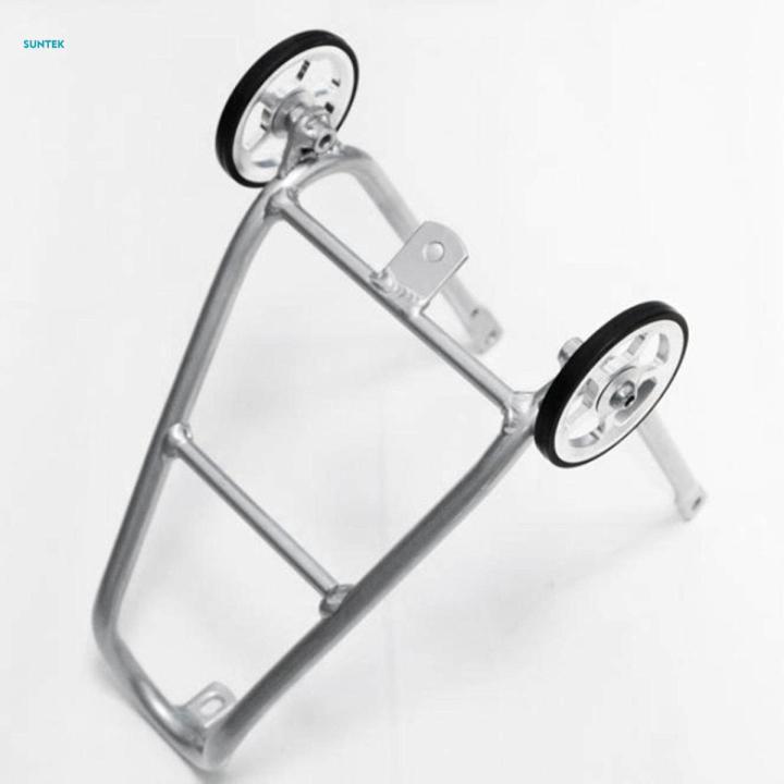 Rear Carrier Rack Cargo Frames Bracket for Folding Bike Touring Road ...