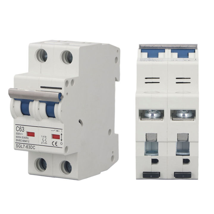 DC Miniature Circuit Breaker Smart Circuit Breaker 500V Magnetic ...