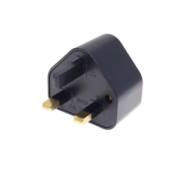 New Singapore Malaysia Travel Fused Plug With Safety Shutter,Convert EU ...