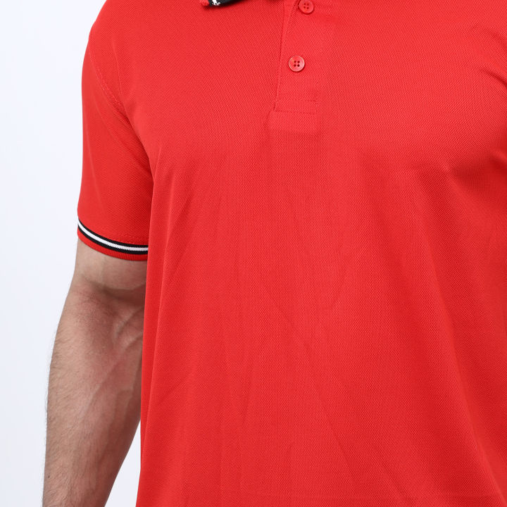 Stylist New Premium Quality Summer Red color Polo T-Shirt For Men By ...