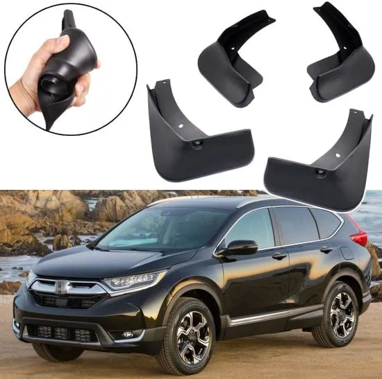 Universal Car Mudguards kit - 4Pcs 1 Set | Daraz.com.bd